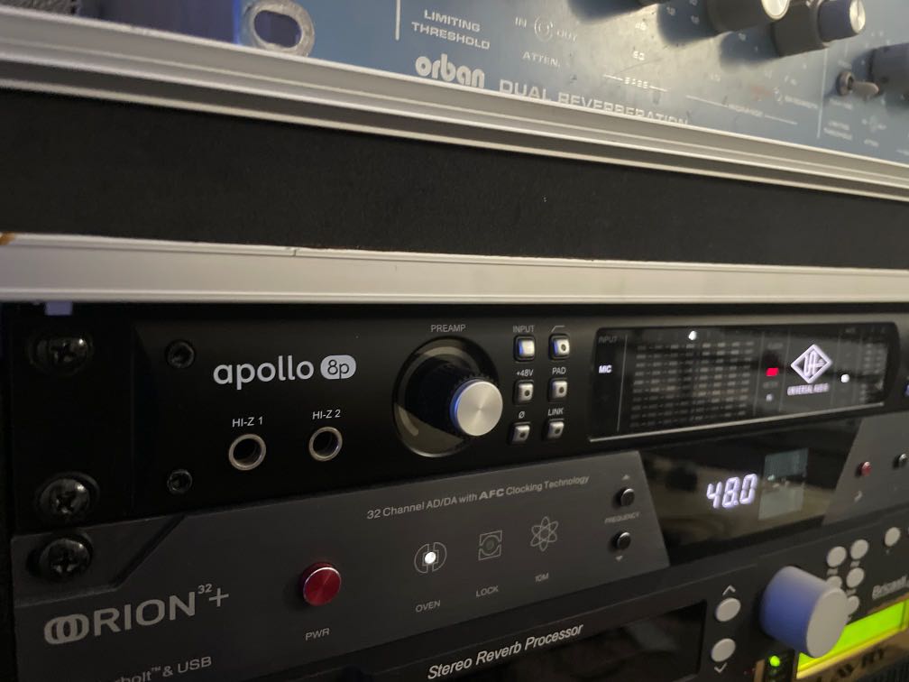 UAD Apollo 8P audio interface, Hobbies & Toys, Music & Media, Musical ...