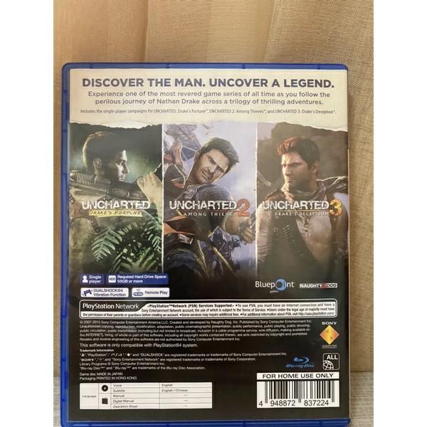 Uncharted Collection 1,2&3, Video Gaming, Video Game Consoles ...