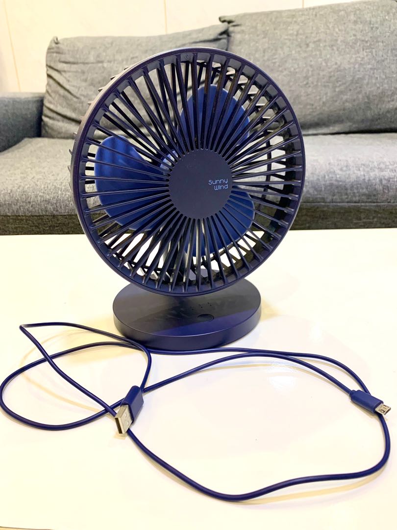 Usb chargeable fan, Furniture & Home Living, Lighting & Fans, Fans on ...