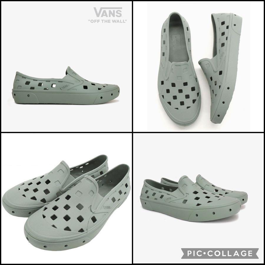 Vans Trek, Men's Fashion, Footwear, Flipflops and Slides on Carousell