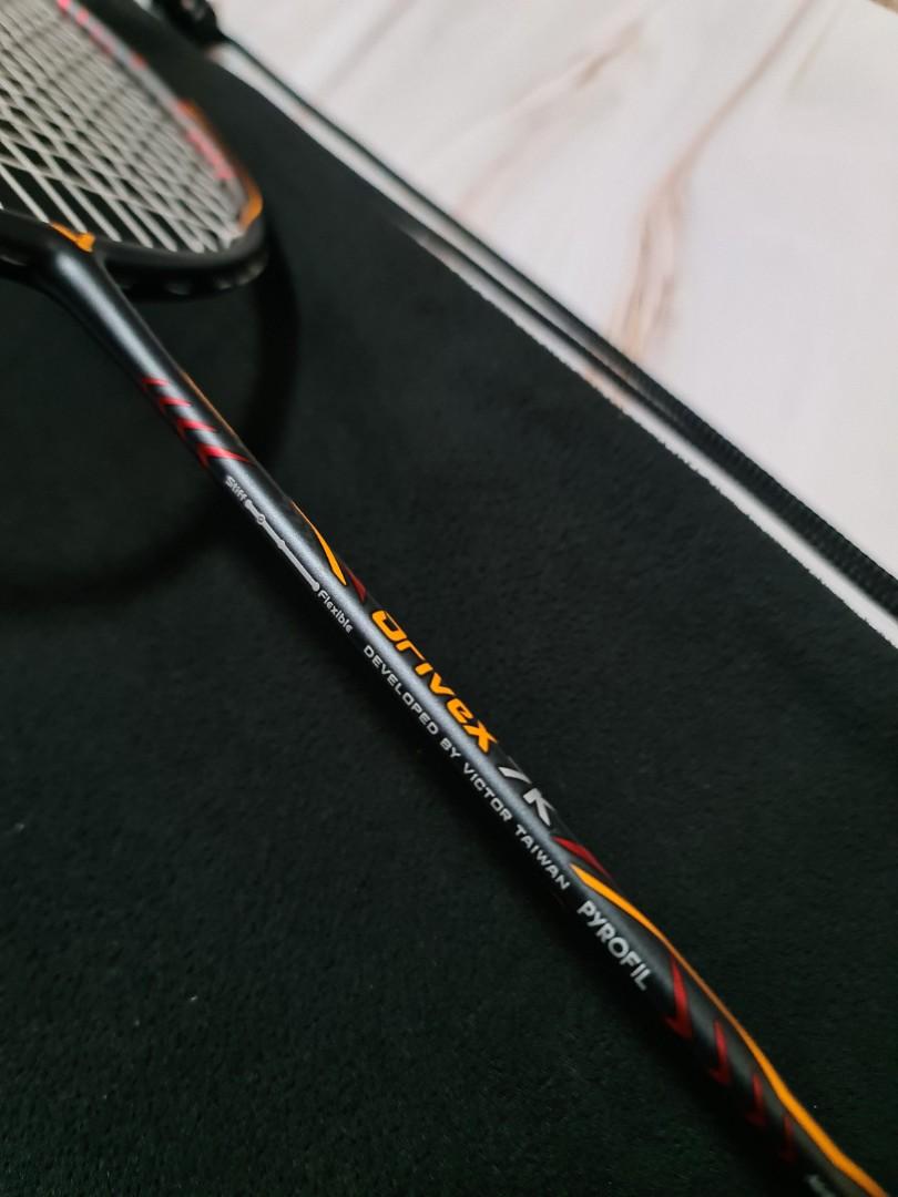 Victor Drive X 7K Badminton Racket Li Ning Mizuno Yonex Felet Apacs ...