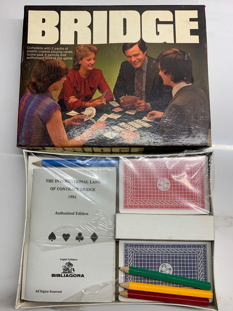 VINTAGE BRIDGE COLLECTIBLES | DRAW= BRIDGE COMPACT MODEL | BRIDGE CARD ...