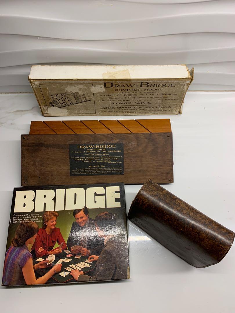 VINTAGE BRIDGE COLLECTIBLES | DRAW= BRIDGE COMPACT MODEL | BRIDGE CARD ...