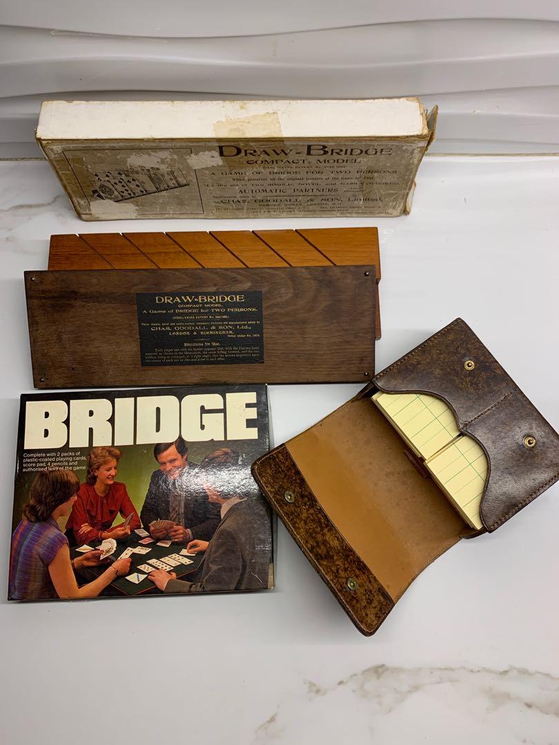 VINTAGE BRIDGE COLLECTIBLES | DRAW= BRIDGE COMPACT MODEL | BRIDGE CARD ...