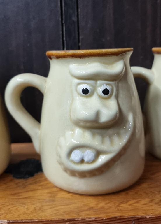 Vintage Ugly Face Mugs, Furniture & Home Living, Kitchenware ...
