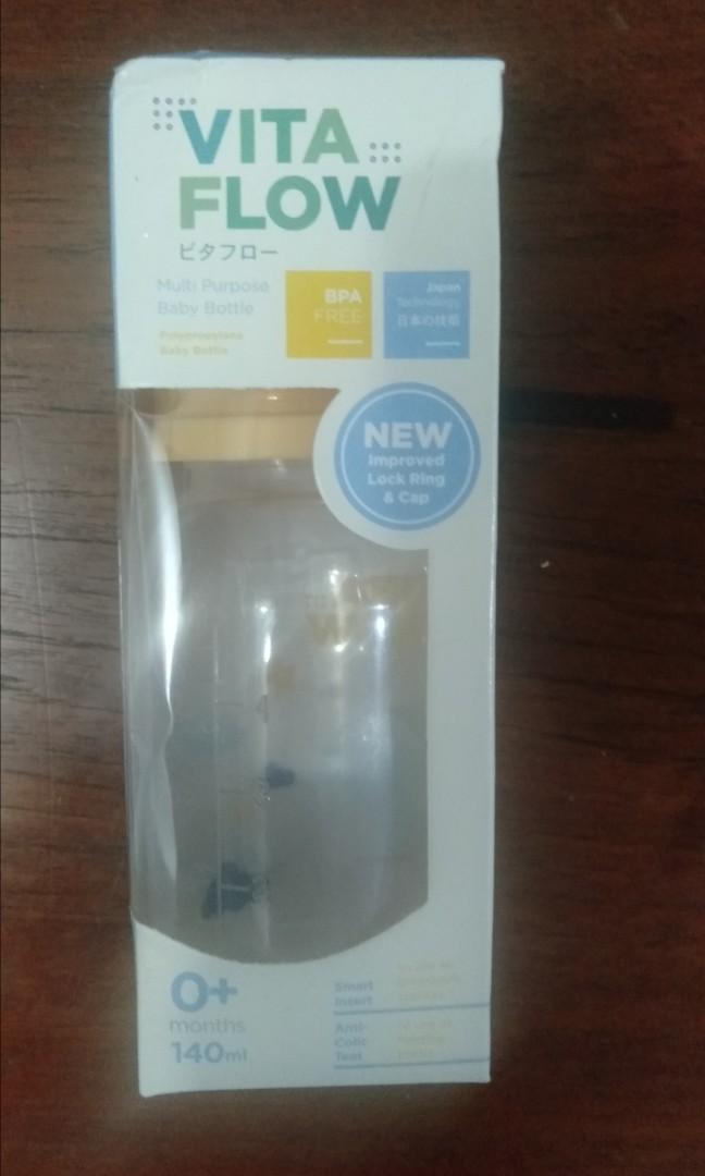 Vita Flow Botol Susu Multifungsi 140 ml Sky Series Nursing Bottle, Bayi ...