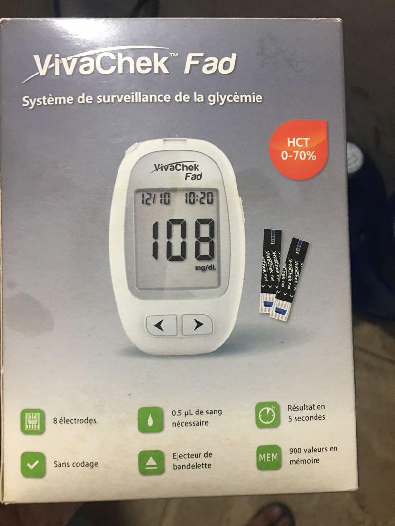 Vivachek Fad Gloucose test monitoring Bulacan Sampol, Health ...