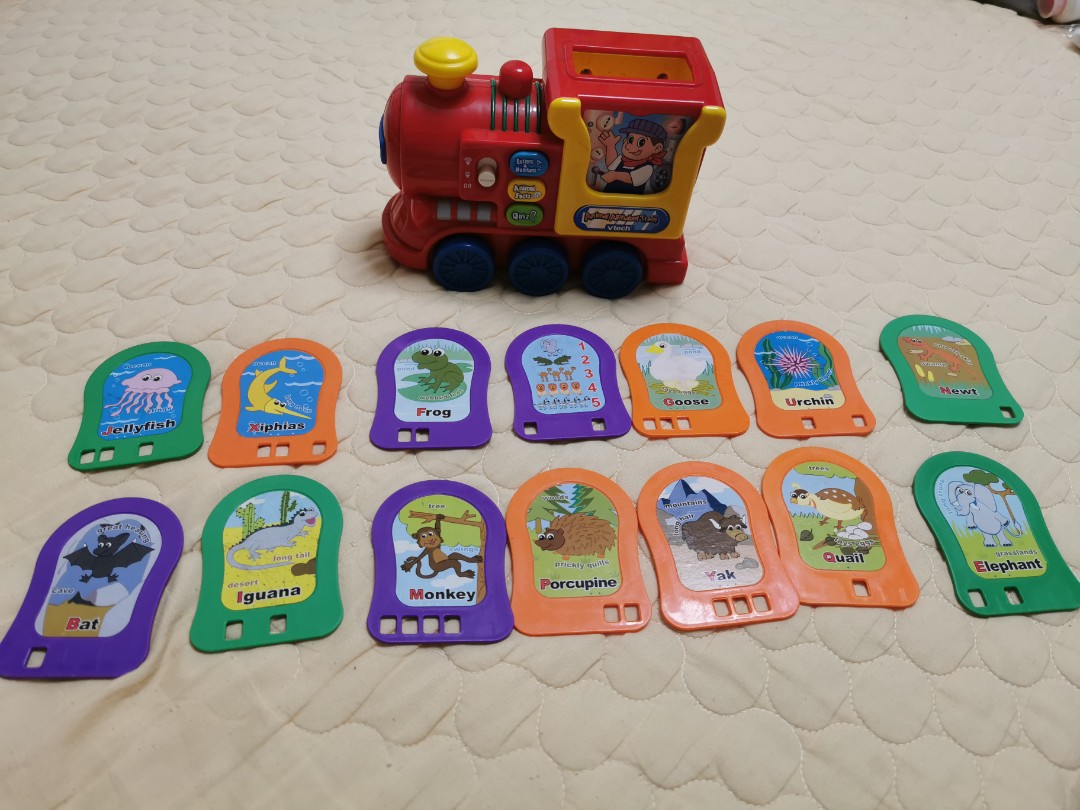 Vtech animal alphabet train, 兒童＆孕婦用品, 嬰兒玩具 - Carousell