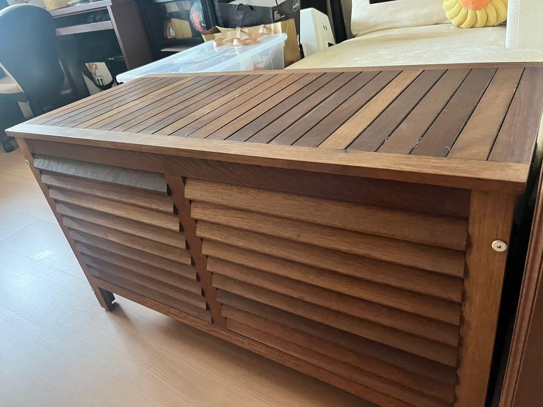 Wooden covered Storage rack, Furniture & Home Living, Furniture ...