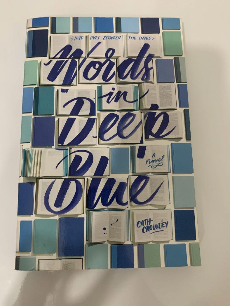 words in deep blue by cath crowley, Hobbies & Toys, Books & Magazines ...