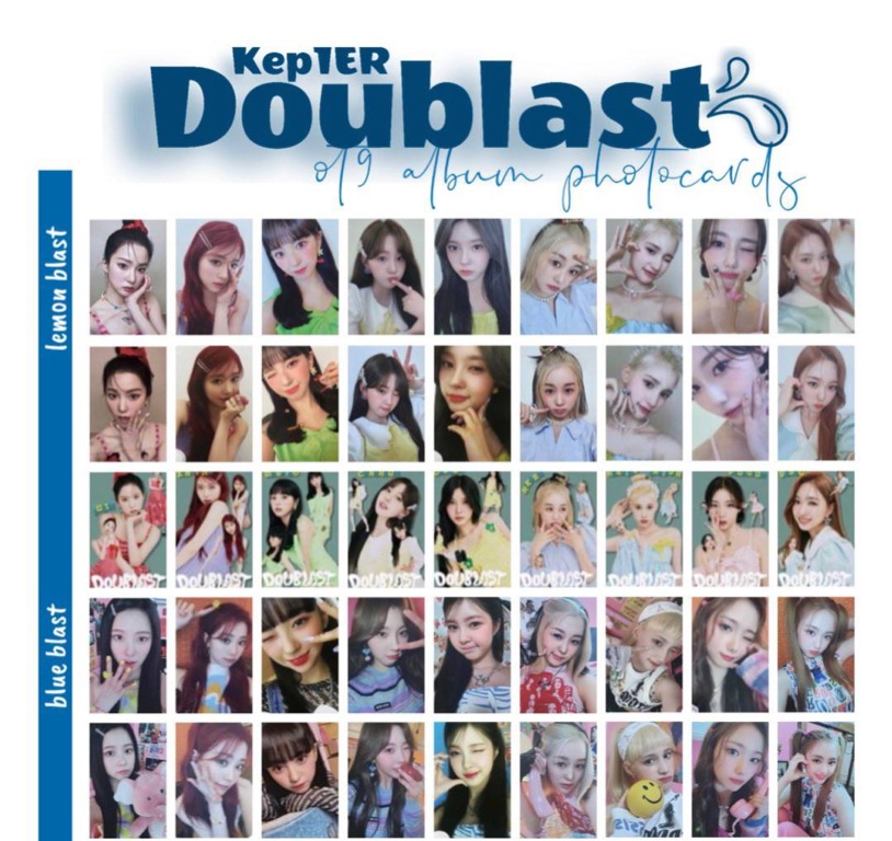 [WTS/LFB] Kep1er Kep Doublast Cheap Album Inclusions Yujin Xiaoting Mashiro Chaehyun Dayeon ...