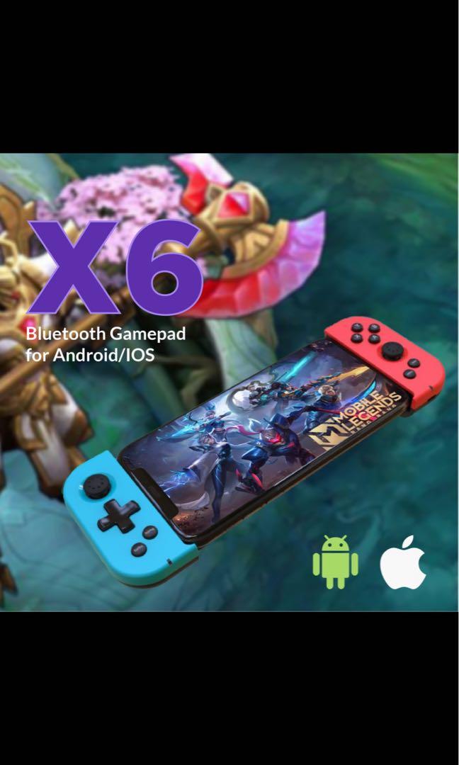 X6 Phone Controller Gaming Joystick Wireless Bluetooth Android Iphone Ios Emulator Controller 1671