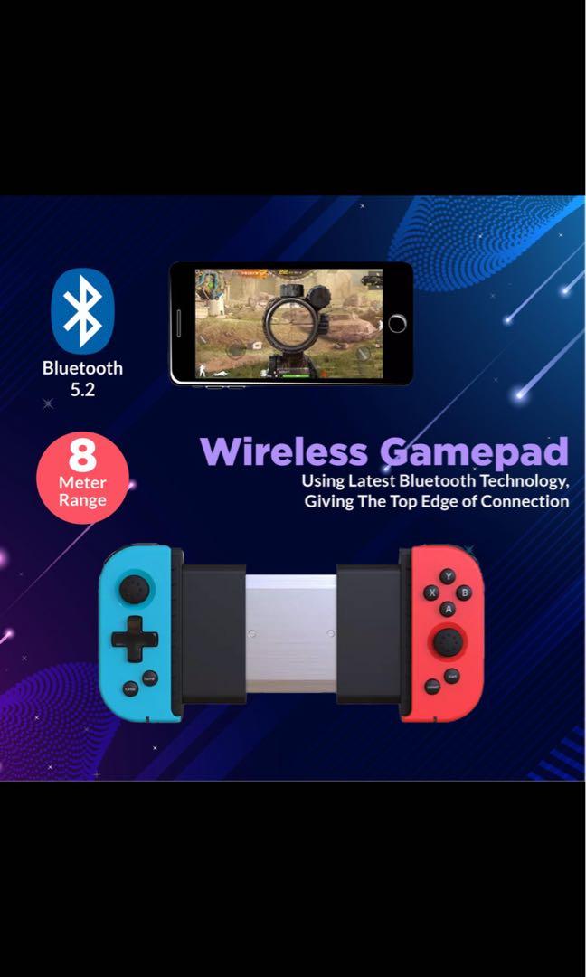 X6 Phone Controller Gaming Joystick Wireless Bluetooth Android Iphone Ios Emulator Controller 6677