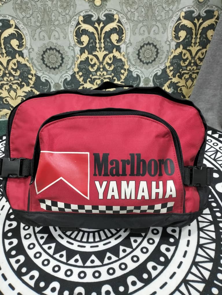 Yamaha marlboro pouchbag, Luxury, Bags & Wallets on Carousell