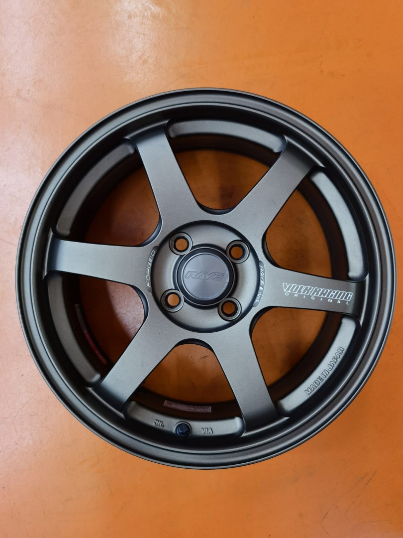 16inch TE37 sonic rims . Original, Car Accessories, Tyres & Rims on ...