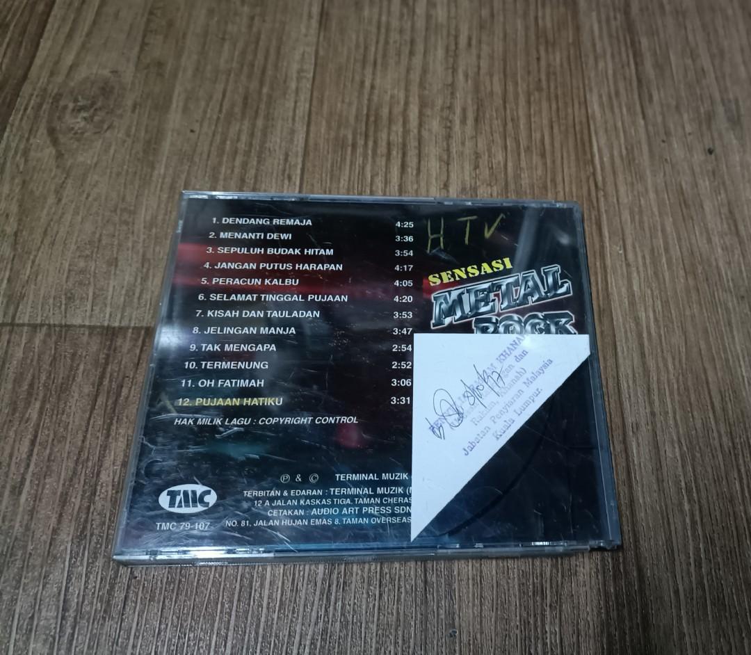 CD METAL ROCK @1997 TERMINAL MUSIC (M) SDN.BHD.., Hobbies & Toys, Music & Media, CDs & DVDs on ...