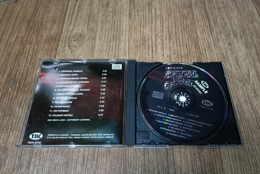 CD METAL ROCK @1997 TERMINAL MUSIC (M) SDN.BHD.., Hobbies & Toys, Music & Media, CDs & DVDs on ...