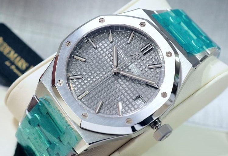 '19 Audemars Piguet Royal Oak 15500ST / FACTORY STICKER / Full Set ...
