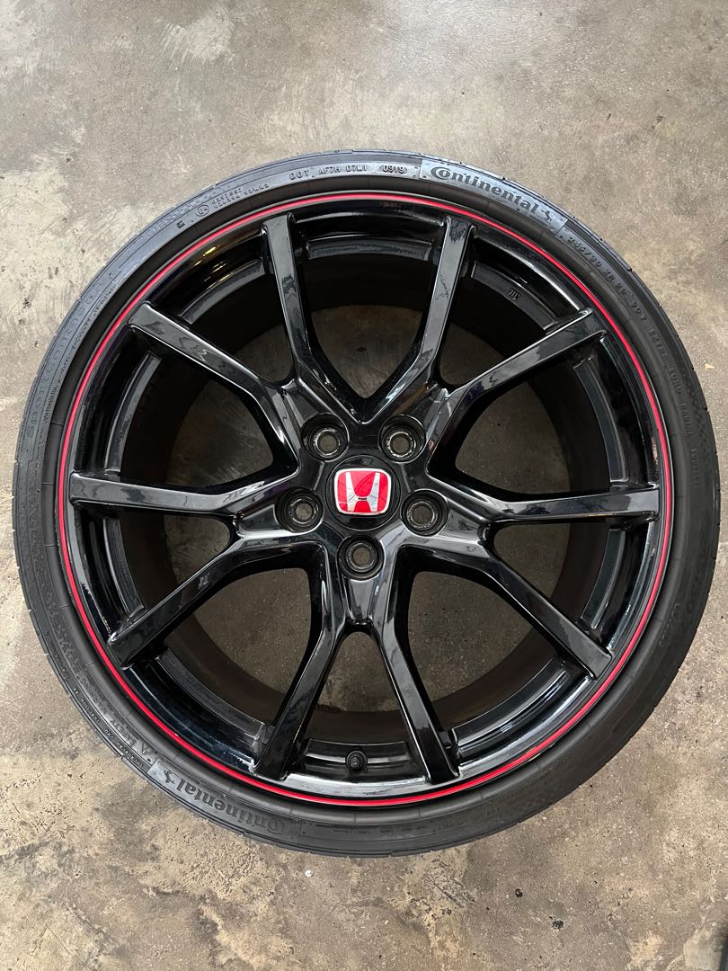 2020 Honda Civic Type R FK8 stock rims and tyres, Car Accessories ...