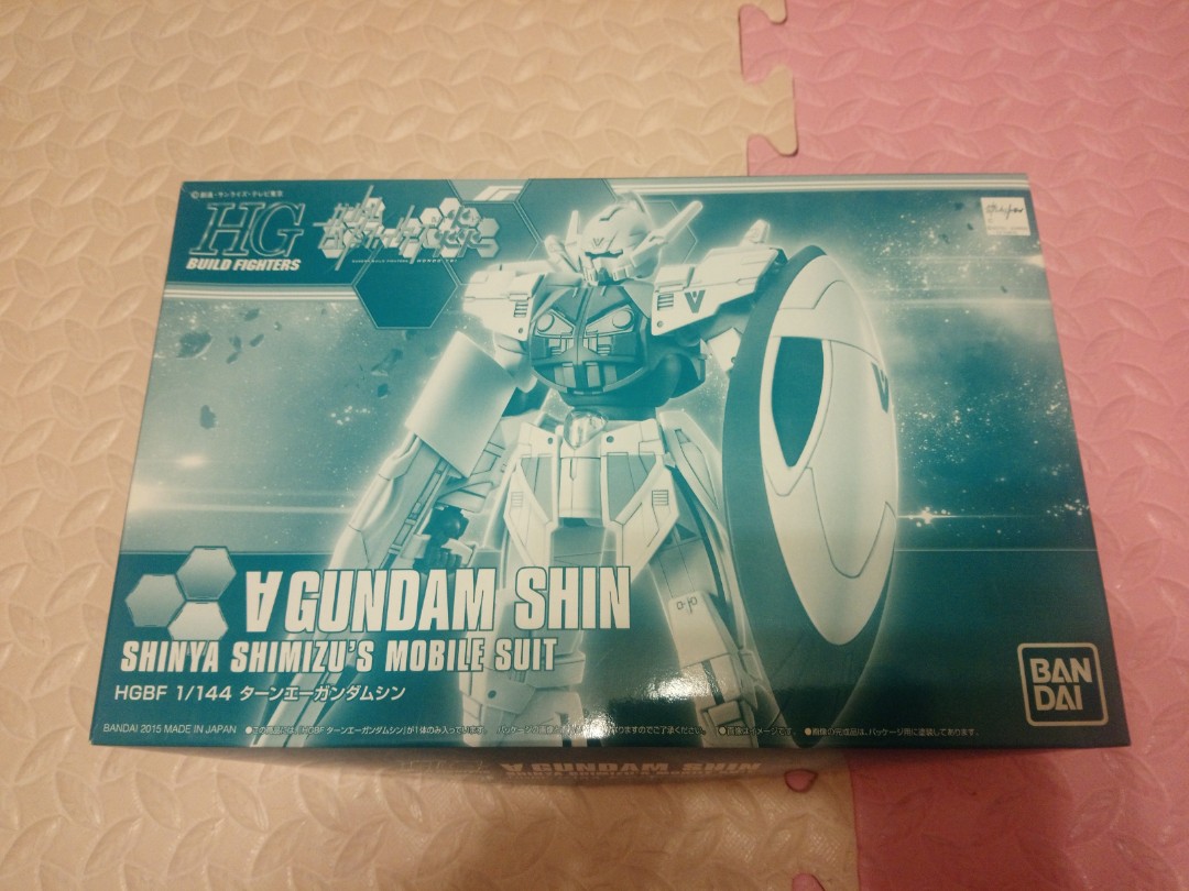 全新 BANDAI HG BUILD FIGHTERS HGBF TURN A GUNDAM SHIN [日版], 興趣及遊戲, 玩具 ...