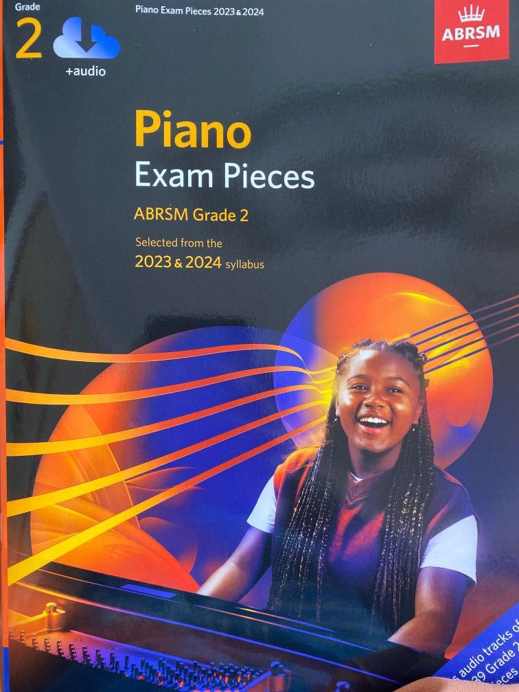 ABRSM Grade 2 Piano Exam 2023-2024 Syllabus (with Audio), 興趣及遊戲, 書本 & 文具, 教科書 - Carousell
