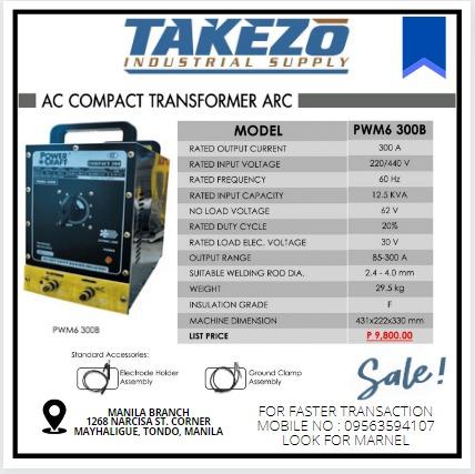 AC COMPACT TRANSFORMER ARC (PWM6 300B), Commercial & Industrial ...