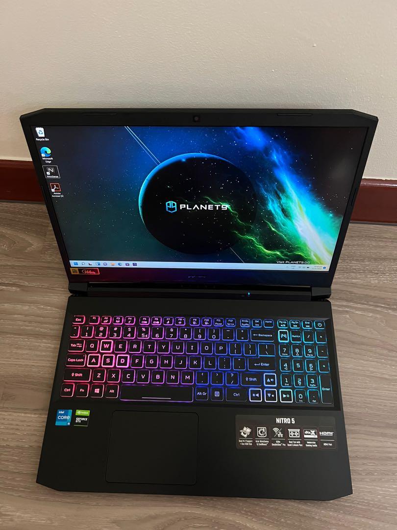 Acer Nitro 5 Gaming Laptop/ i5-11400H/ 8GB DDR4 RAM/512GB PCIe NVMe SSD ...