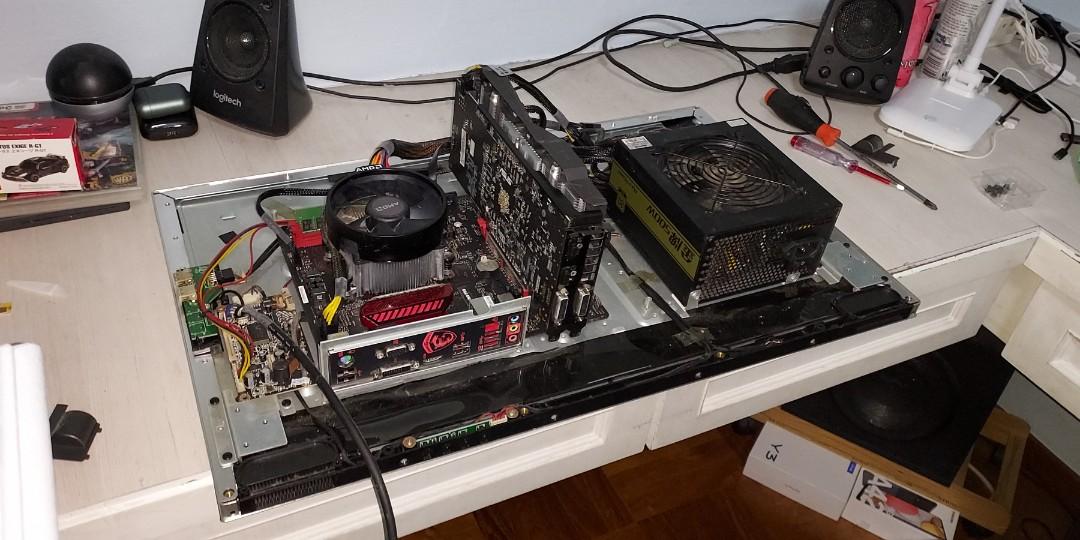 ALL IN ONE (AIO) Desktop pc computer (custom built), Computers & Tech ...