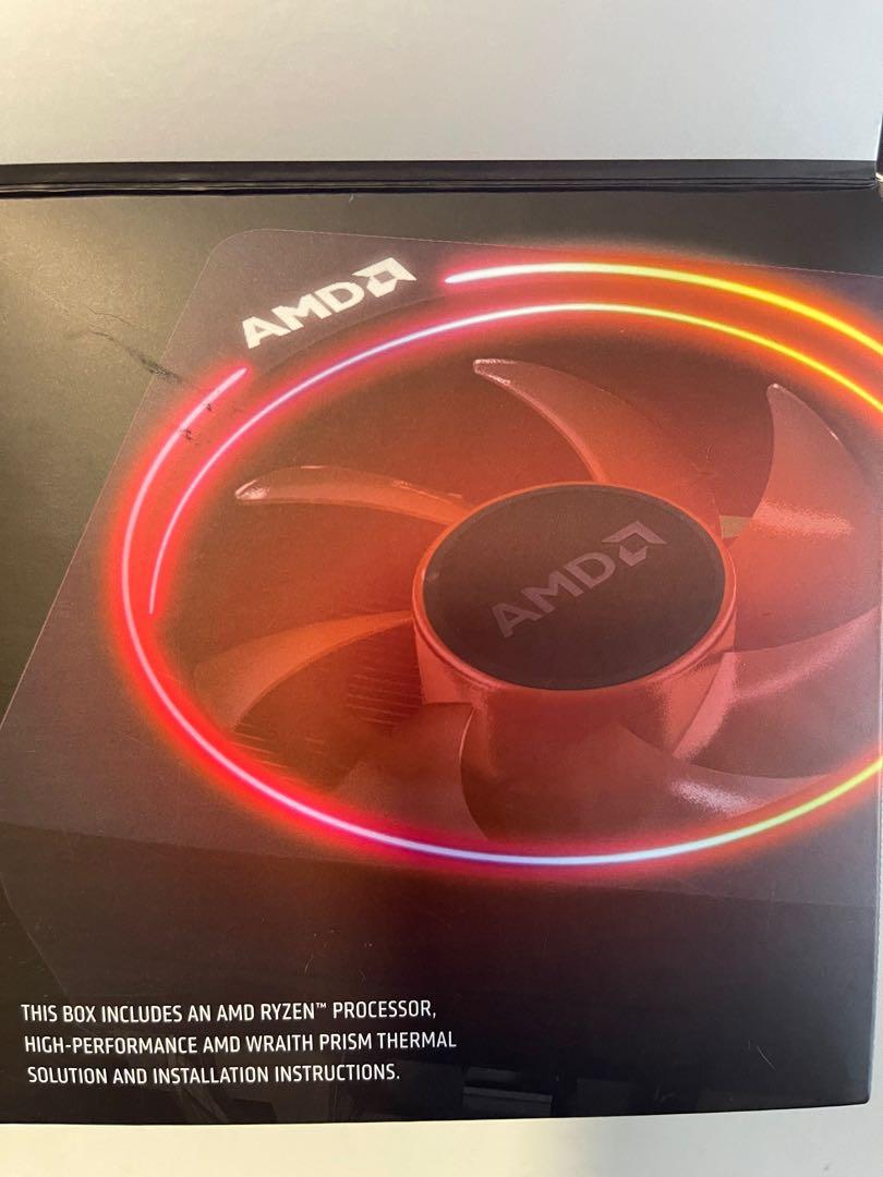 AMD wraith prism rgb cpu cooler, Computers & Tech, Desktops on Carousell
