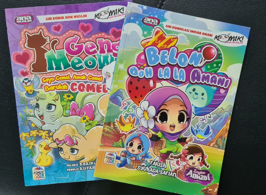 ANA MUSLIM MALAY COMIC, Hobbies & Toys, Books & Magazines, Comics & Manga on Carousell