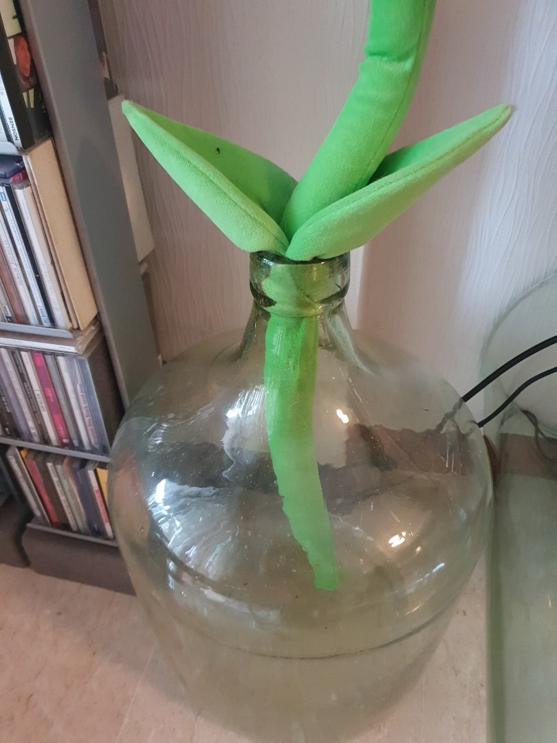 Antique glass wine vat, Furniture & Home Living, Home Decor, Vases ...