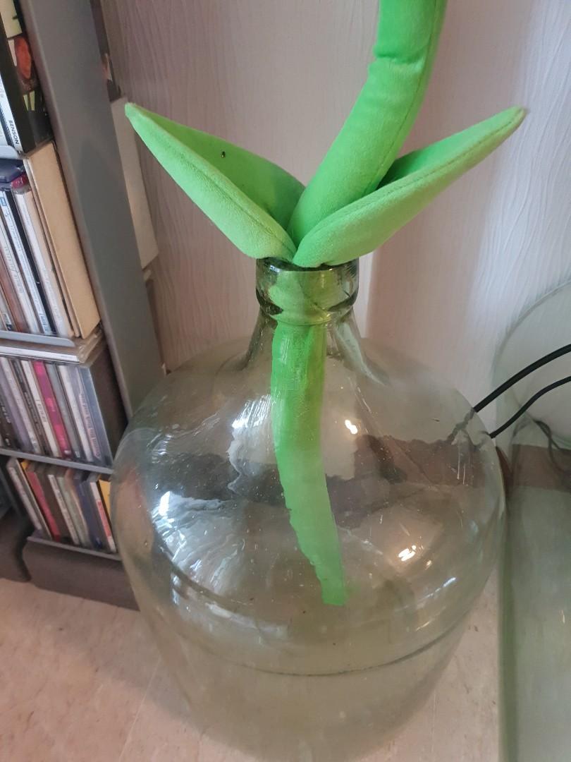 Antique glass wine vat, Furniture & Home Living, Home Decor, Vases ...