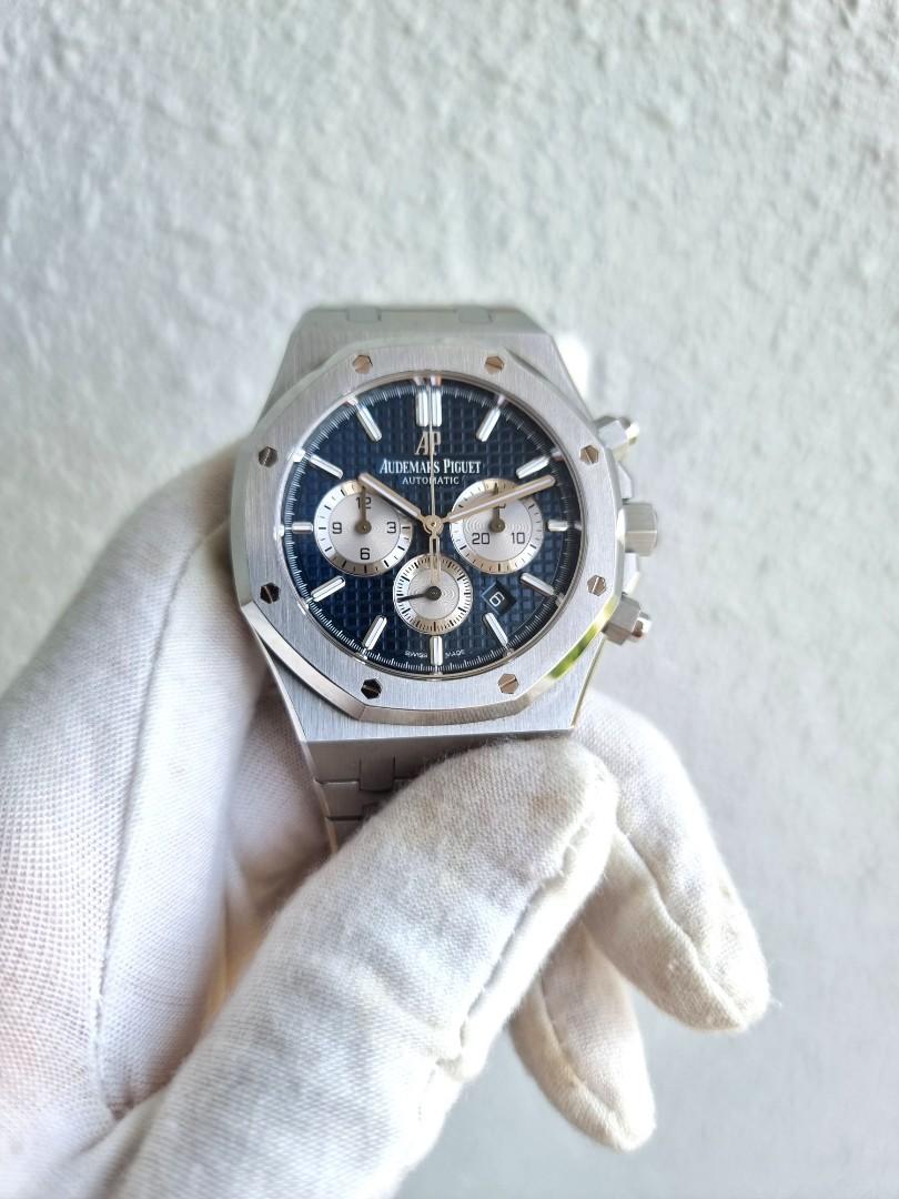 SOLD [2019] AP 26331 26331ST BLUE ROYAL OAK CHRONO AUDEMARS PIGUET ...