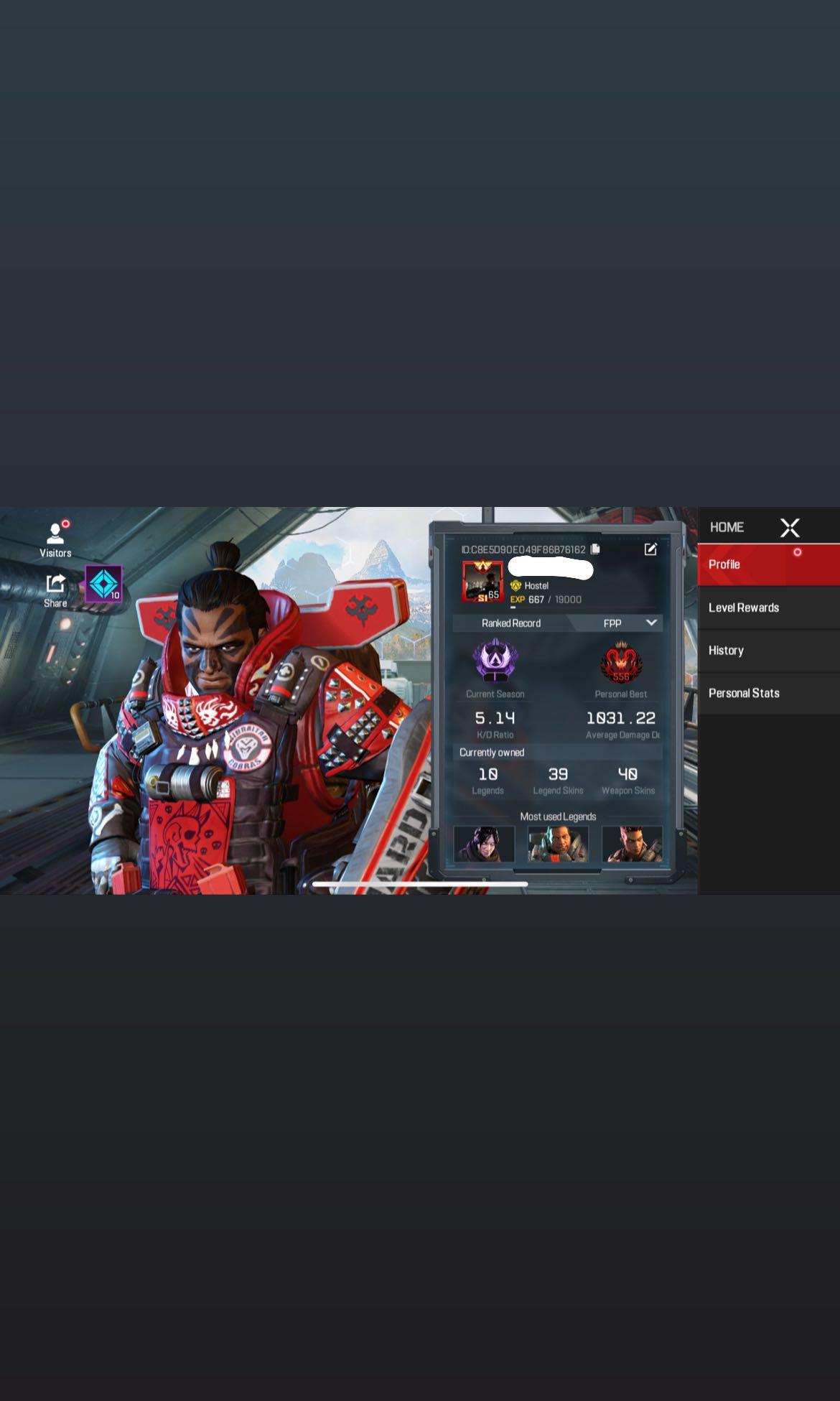 FPP Apex Mobile Predator account, Video Gaming, Video Games, Others on ...