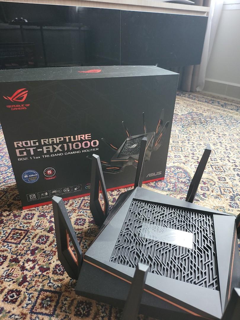 Asus GT-AX11000 Gaming Router, Computers & Tech, Parts & Accessories ...