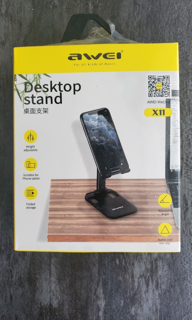 Awei Desktop Stand X11, Mobile Phones & Gadgets, Mobile & Gadget ...