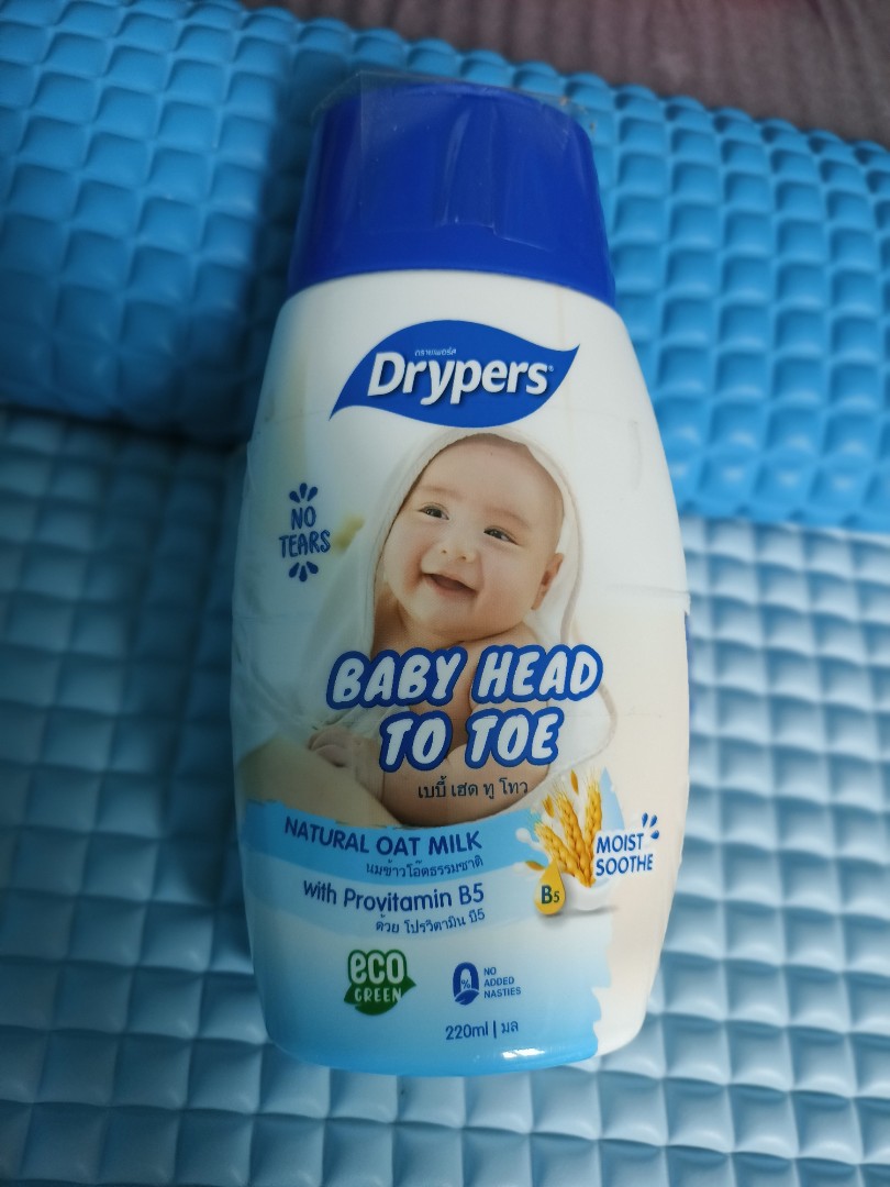 Baby Drypers Oat Milk Shampoo, Babies & Kids, Bathing & Changing, Baby ...