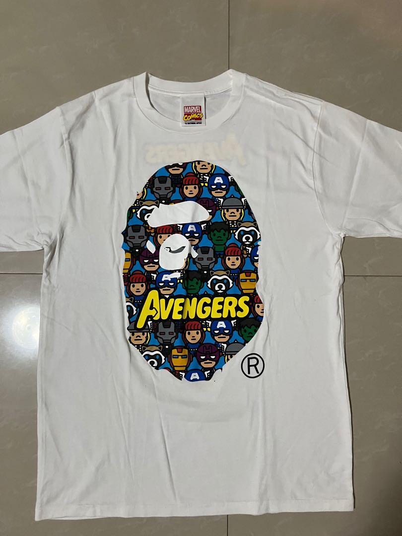 BAPE x AVENGERS, Men's Fashion, Tops & Sets, Tshirts & Polo Shirts on ...