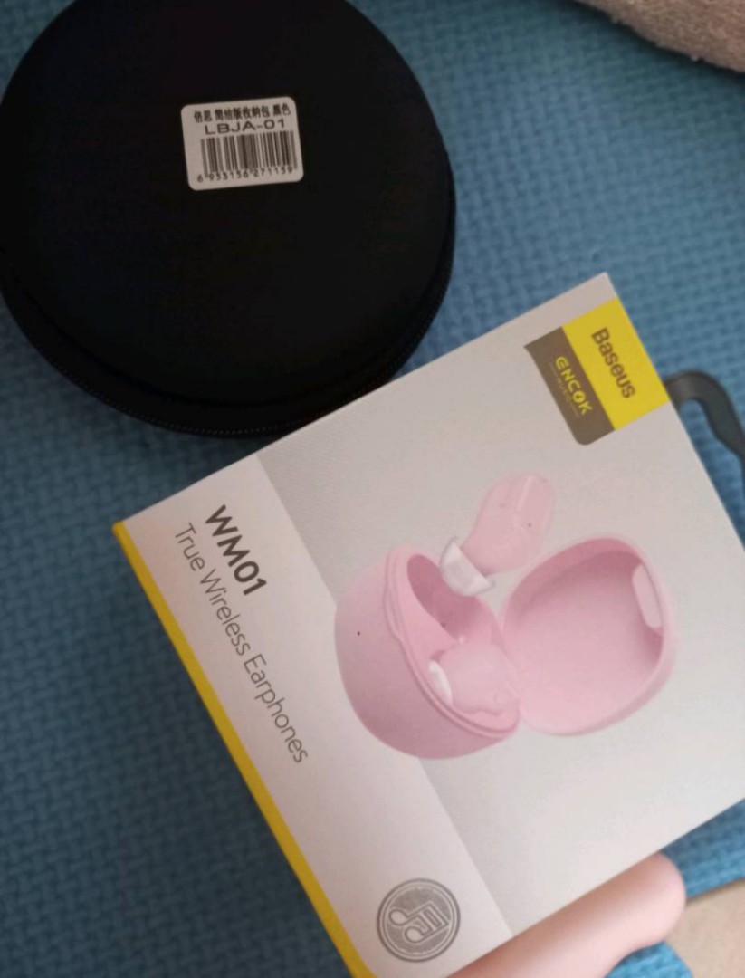 Baseus WM01 TWS Bluetooth Earphones with Microphone Stereo Wireless 5.0 ...