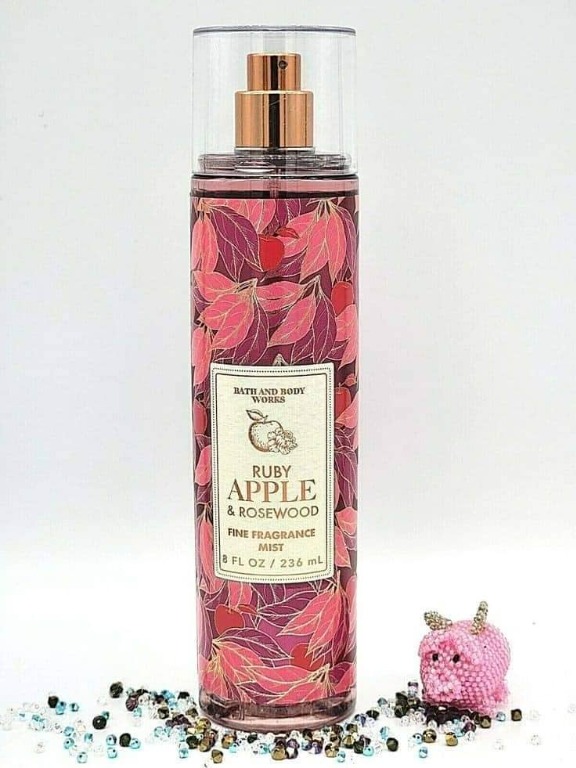 BATH & BODY WORKS RUBY APPLE & ROSEWOOD FINE FRAGRANCE MIST, Beauty ...
