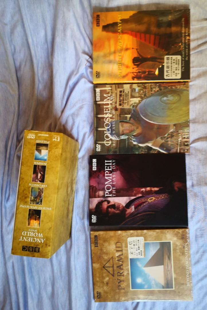 BBC DVD Ancient world series - Ancient Apocalypse, Colosseum, Pompeii ...