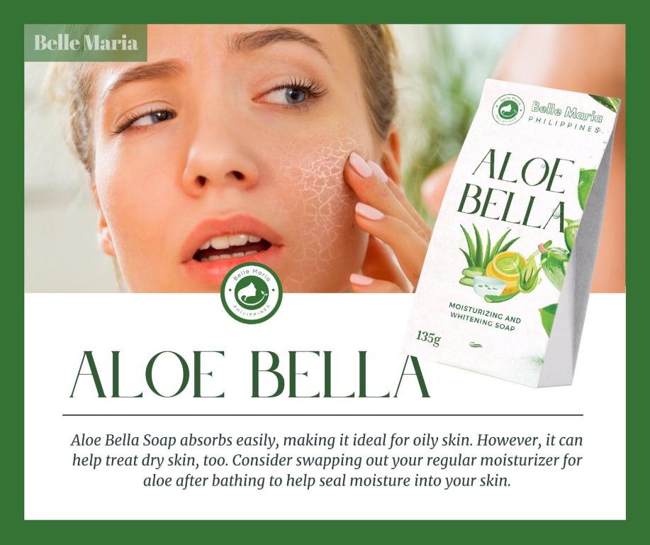 Belle Maria Aloe Bella Moisturizing Soap, Beauty & Personal Care, Bath ...
