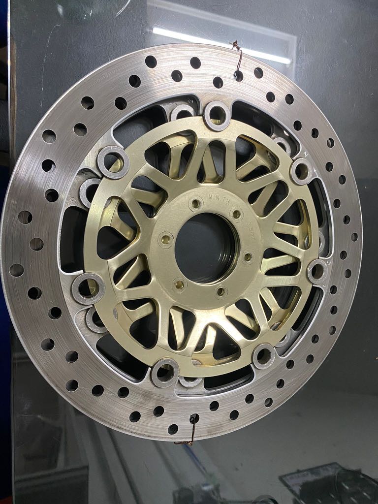 Brake Disc Original Set CB400, Motorcycles, Motorcycle Accessories on ...