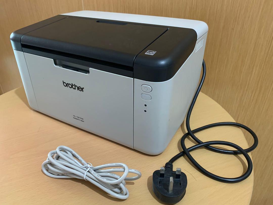 Brother HL-1210W Wireless Monochrome Laser Printer, Computers & Tech ...