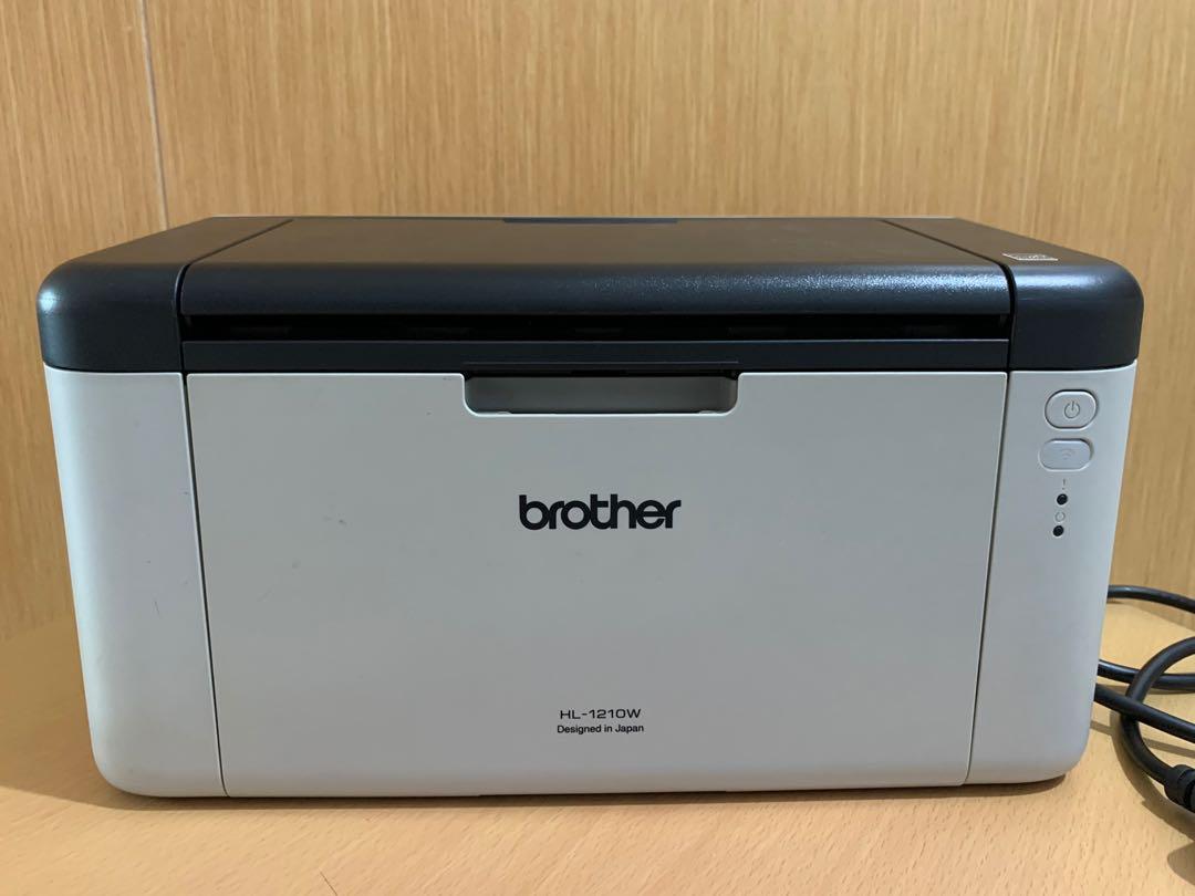 Brother HL-1210W Wireless Monochrome Laser Printer, Computers & Tech ...