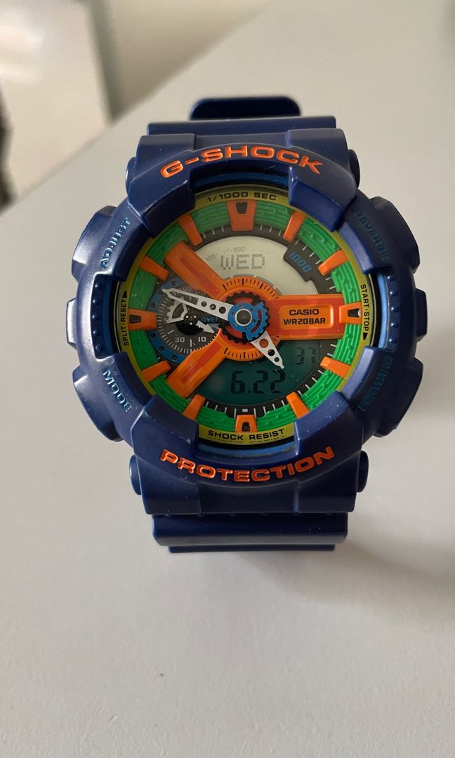 Casio G-Shock GA-110FC, Men's Fashion, Watches & Accessories, Watches ...