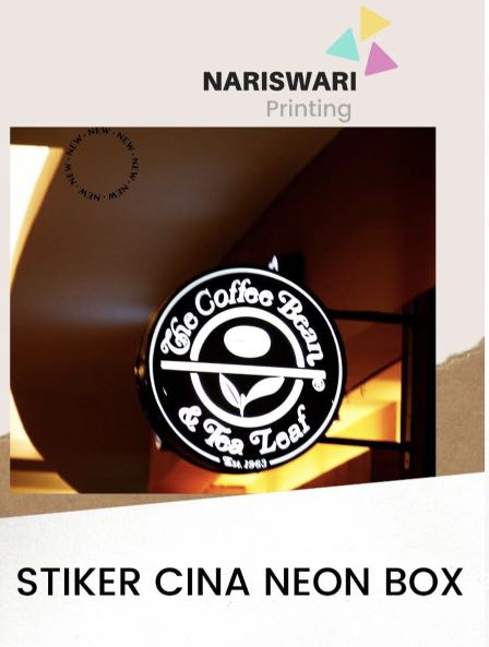 Cetak Stiker Untuk Neon Box, Barang Yang Dicari di Carousell