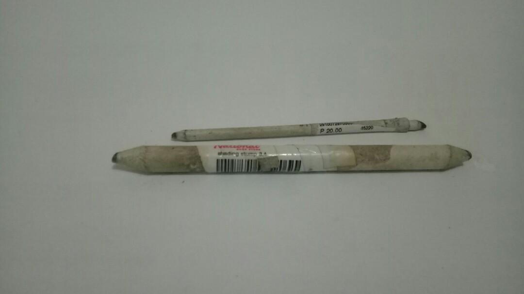 Charcoal Pencil Shading Stump (#1 and #4), Hobbies & Toys, Stationary ...