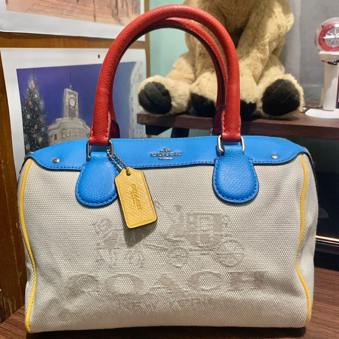 Coach Signature Mini Bennett Crossbody Satchel, Luxury, Bags & Wallets ...