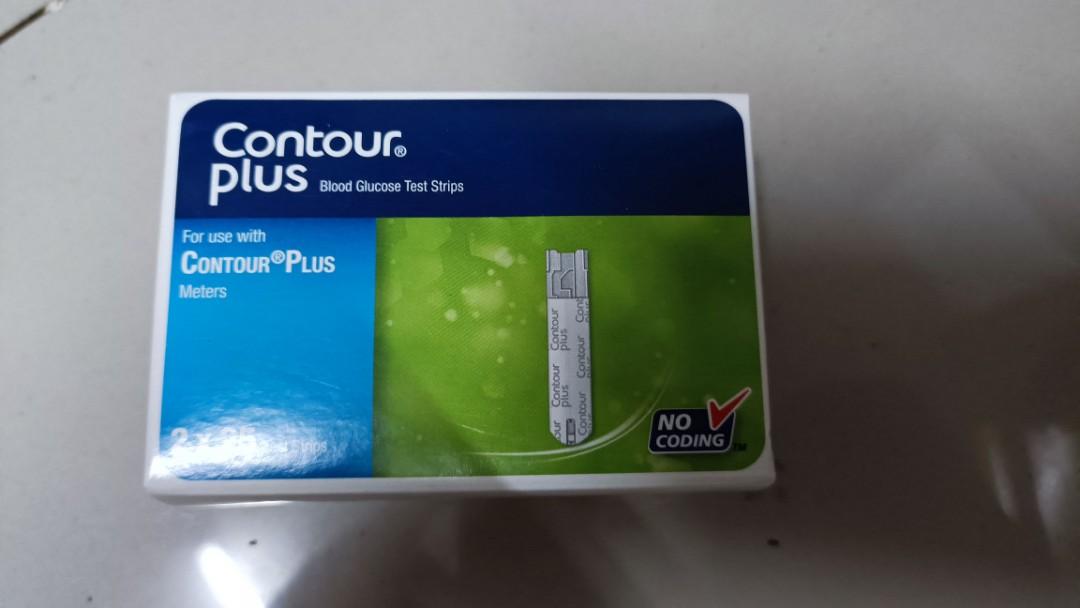 Contour Plus strips 50's, Health & Nutrition, Medical Supplies & Tools ...
